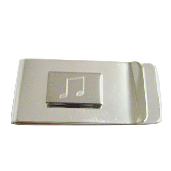Kiola Designs | Accessories | Etched Silver Toned Music Note Money Clip ...